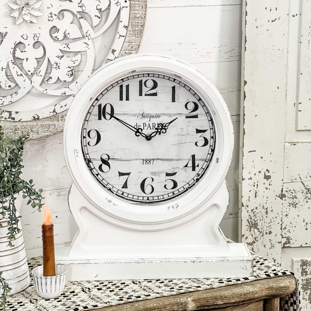 Table Wood Clock - Piper Classics