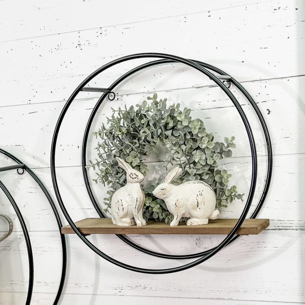 Round Framed Shelves - Set/2 - Piper Classics