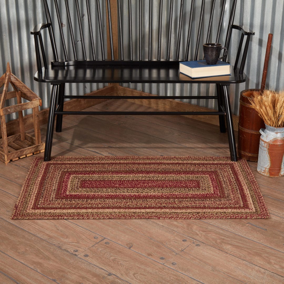 Cider Mill Jute Rugs With Pad - Piper Classics