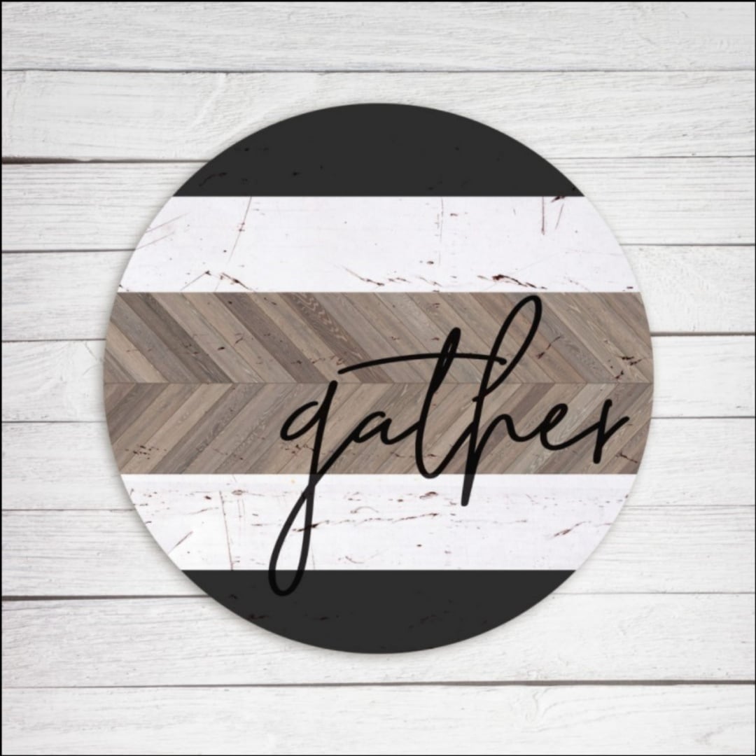 Gather Tin Sign - Piper Classics