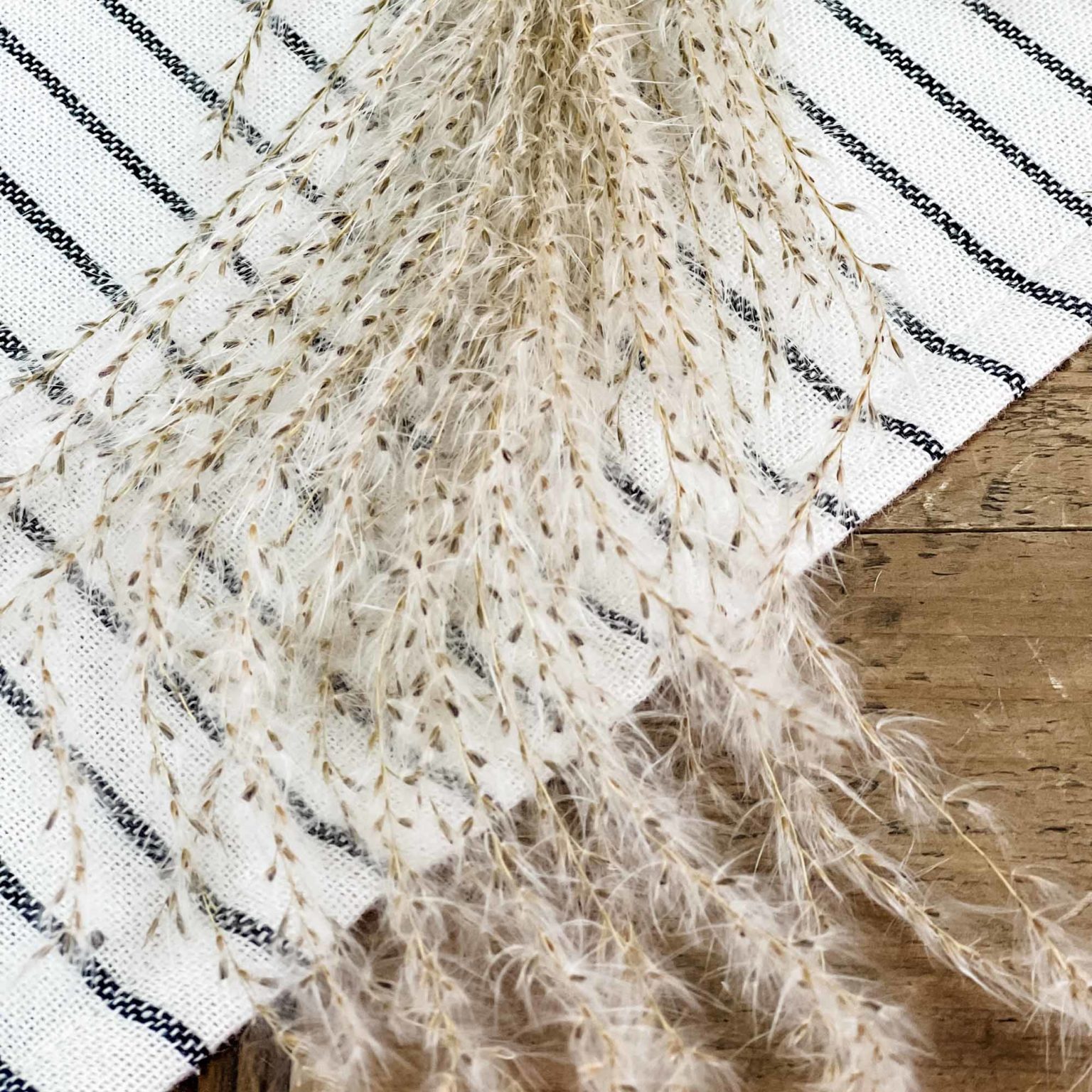 Wheat-Colored Feathery Reed Spray - Piper Classics