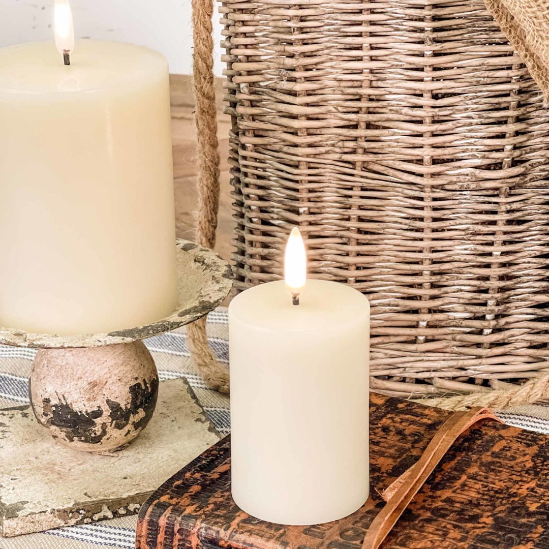 True Look Votive Candle 2" x 4" Ivory - Piper Classics