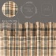 Cider Mill Plaid Valance - 60" - Piper Classics