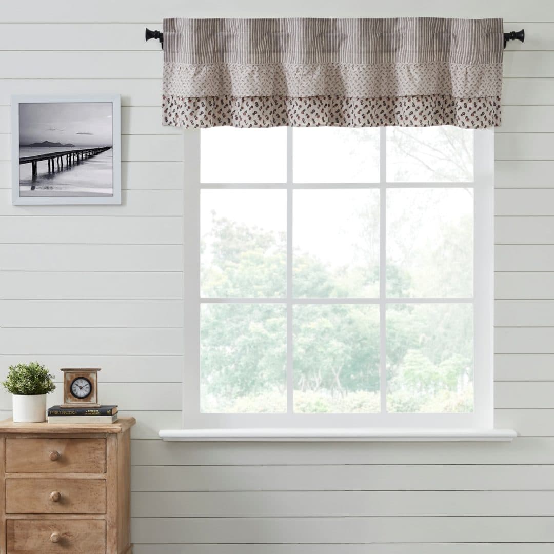 Florette Ruffled Valance - 60" - Piper Classics