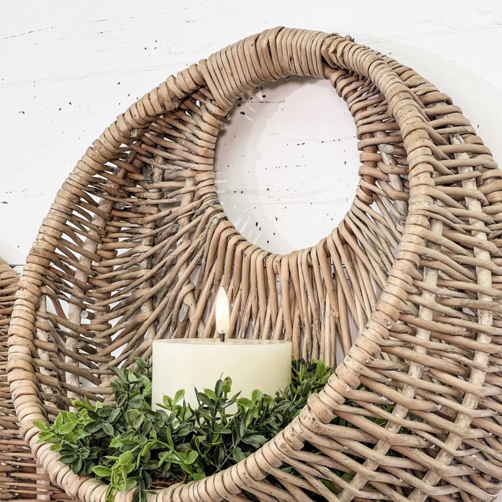 Crescent Woven Baskets - Set/2 - Piper Classics