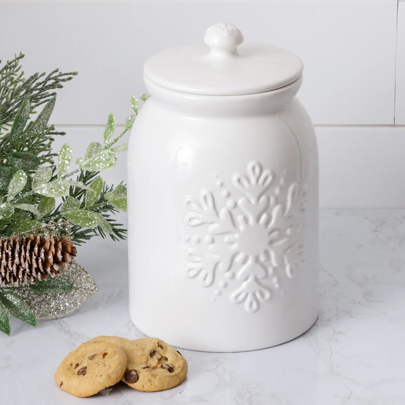 Snowflake Cookie Jar - Piper Classics
