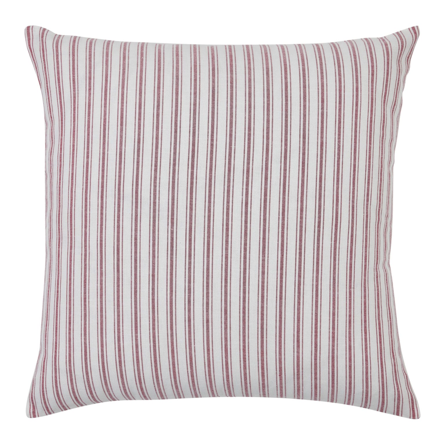 Timeless Ticking Red Button 20" x 20" Pillow Cover - Piper Classics