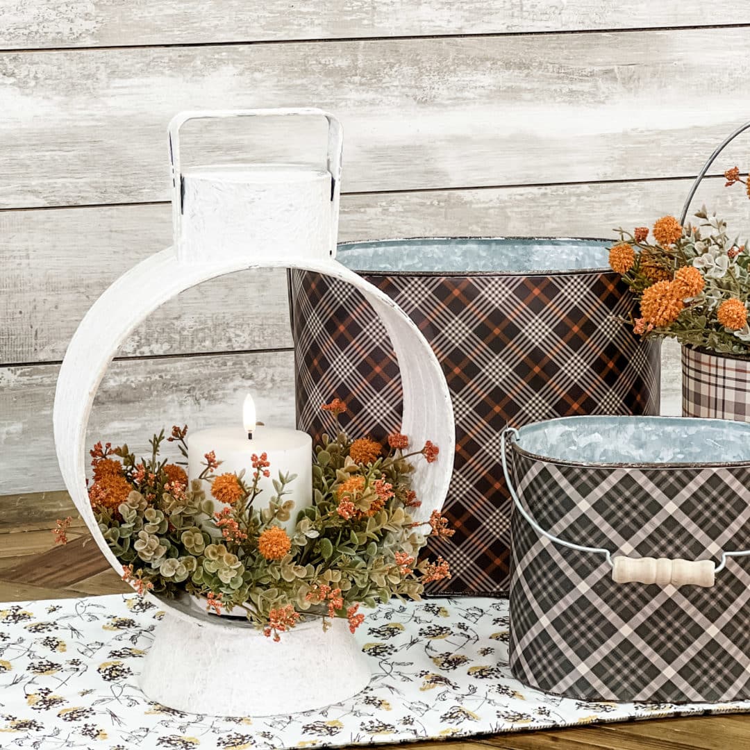 Fall Plaid Nesting Tins - Set/3 - Piper Classics