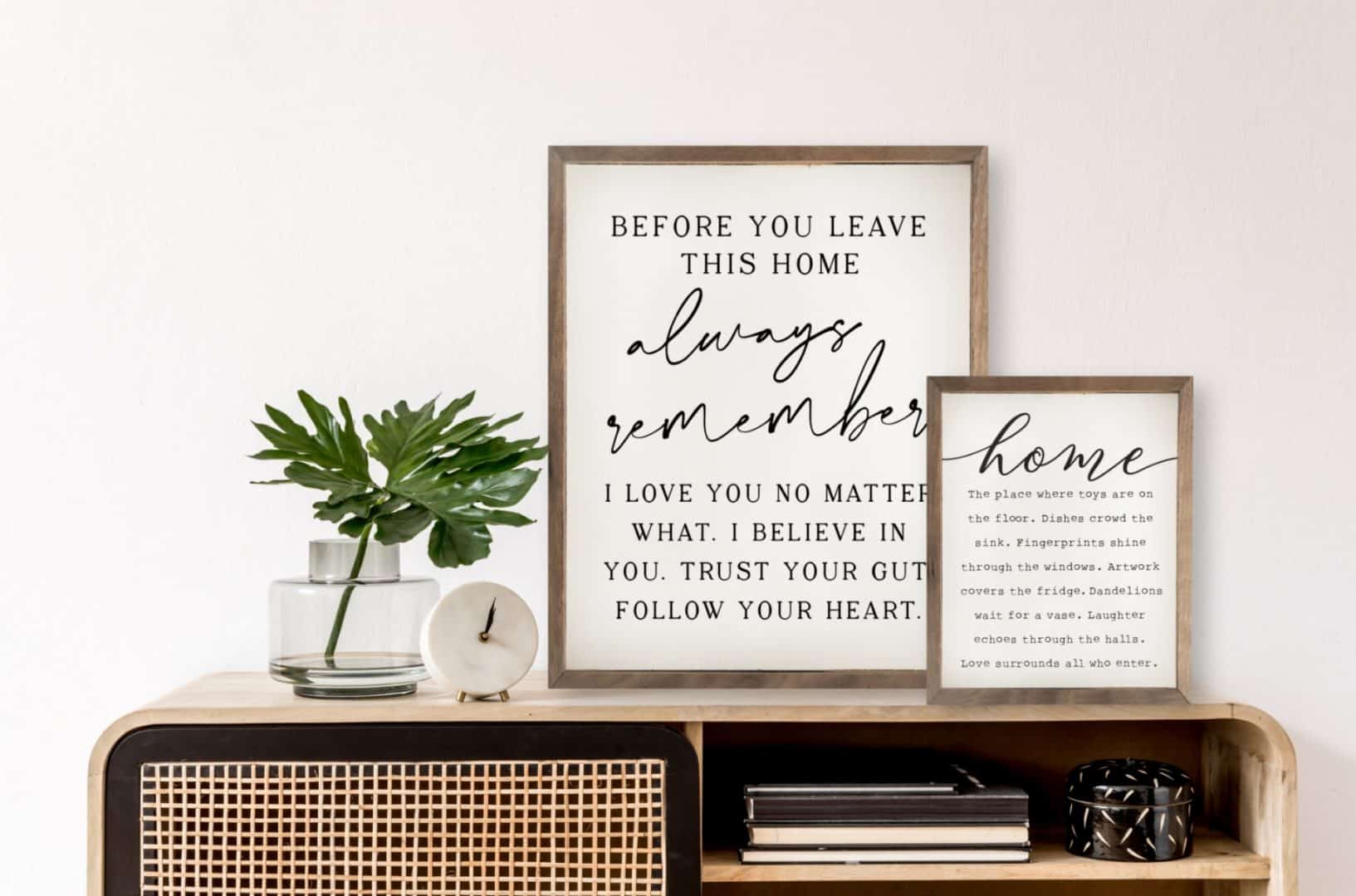 A Story Of Home White Wooden Sign - Piper Classics