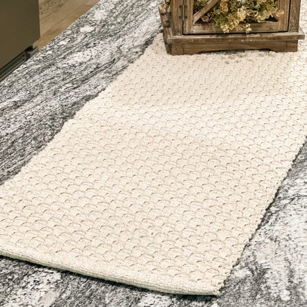 Cottage Weave Cream Table Runner - 72" - Piper Classics
