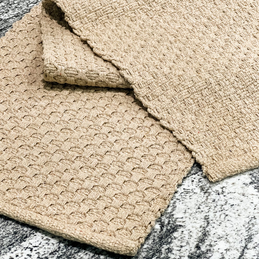 Cottage Weave Tan Table Runner - 72" - Piper Classics