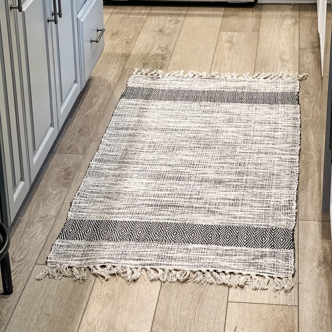 Black Woven Rug - 27"x 55" - Piper Classics