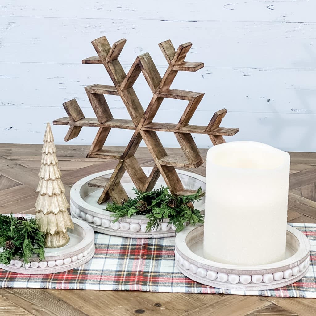 White Frosty Large Pillar - 6" x 8" - Piper Classics