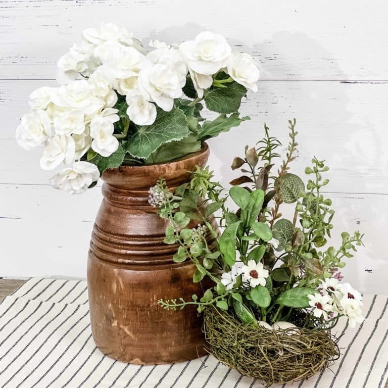 Begonia Bush - White - Piper Classics