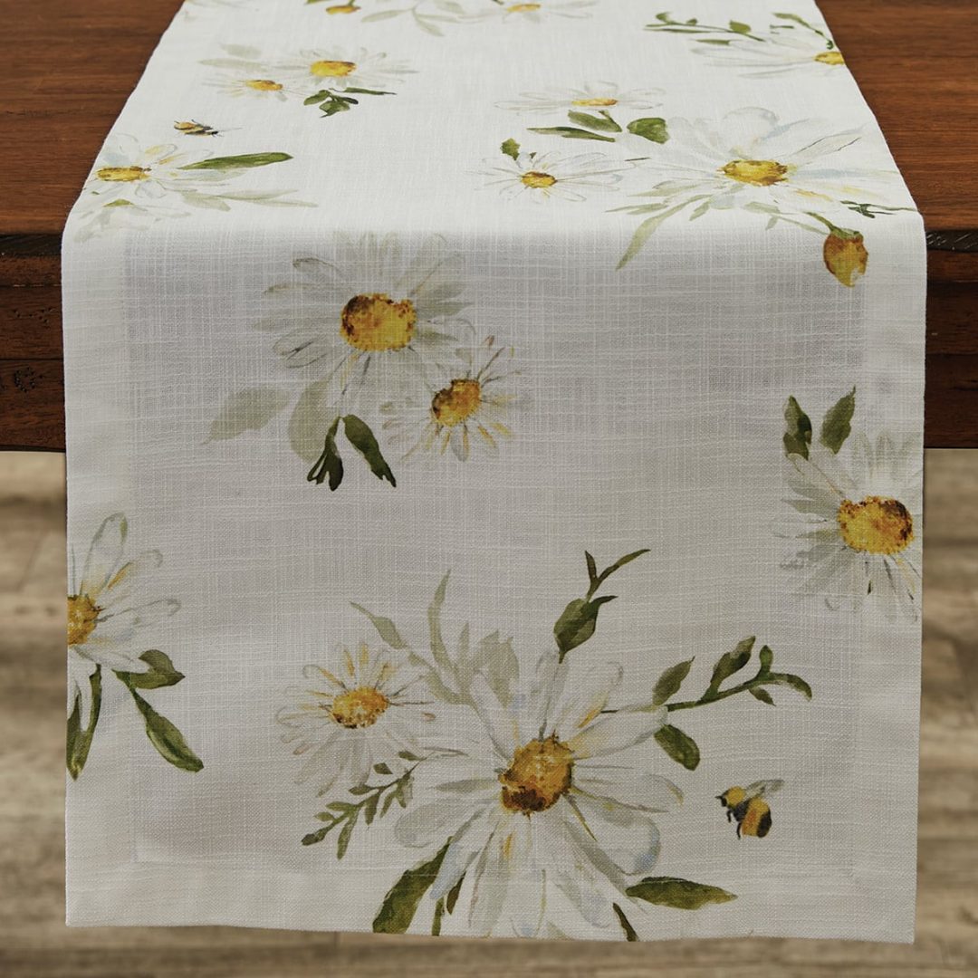 Daisies Table Runner - 72" - Piper Classics