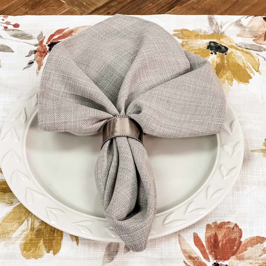 Classic Pewter Napkin - Piper Classics