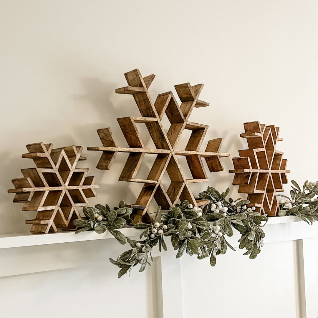 Wooden Snowflake - 8" - Piper Classics