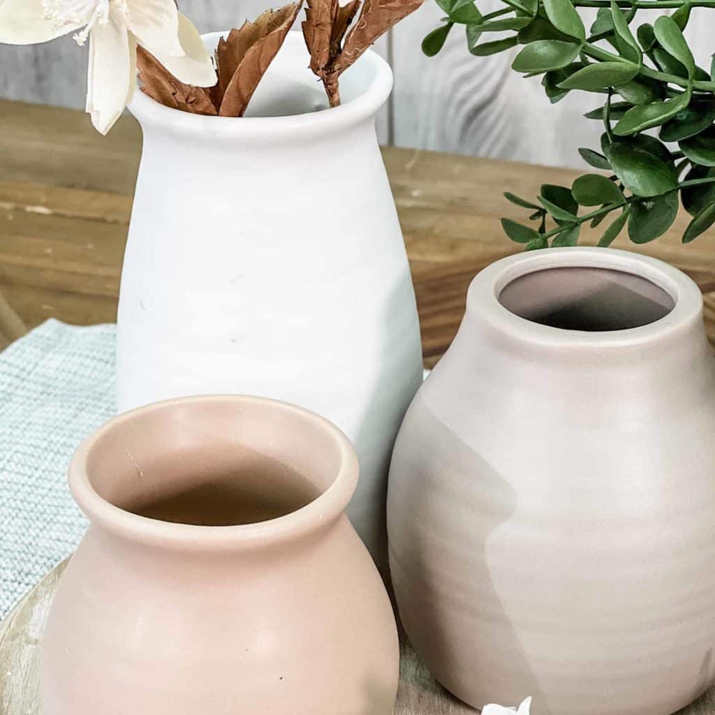 Blush Colored Vases - Set/3 - Piper Classics