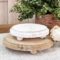 White & Natural Round Stands - Set/2 - Piper Classics
