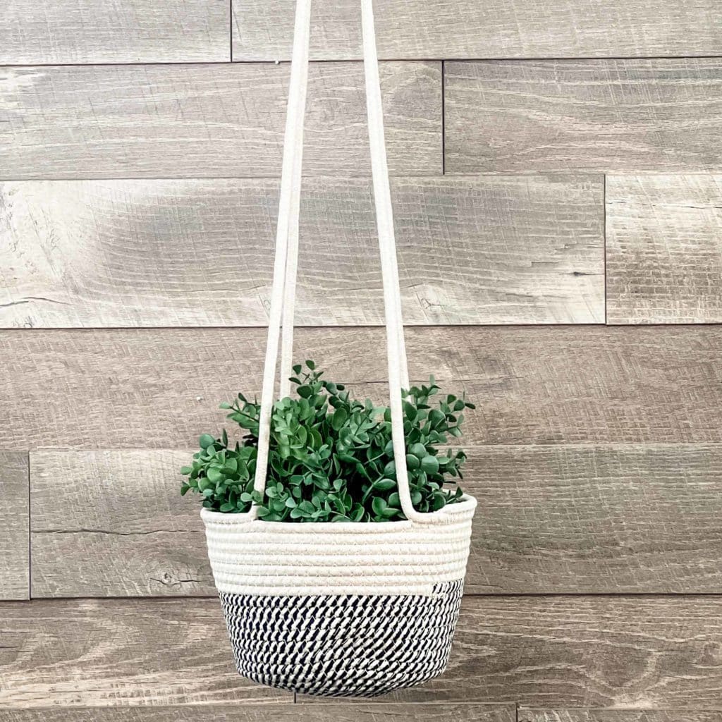 Long Hanging Woven Planter - Piper Classics