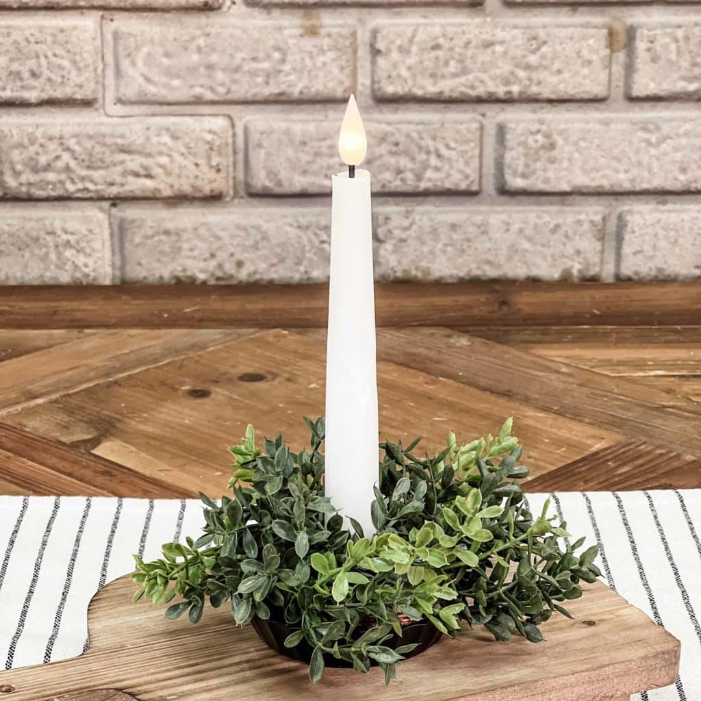 Ivory LED Taper Candle - Piper Classics