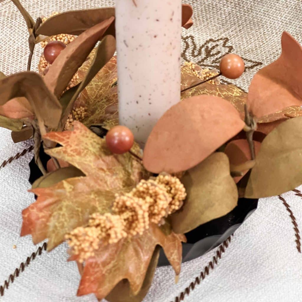 Maple & Fern Mini Candle Ring - Piper Classics