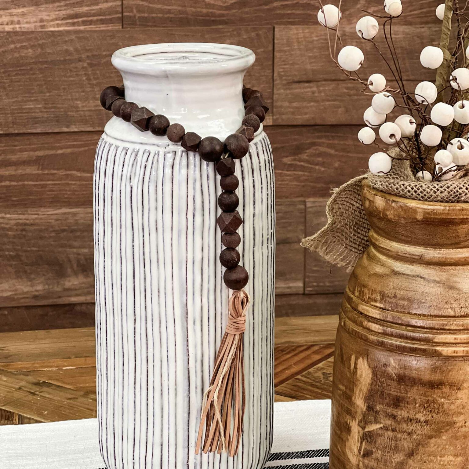 Dark Wood Bead Hanger - Piper Classics