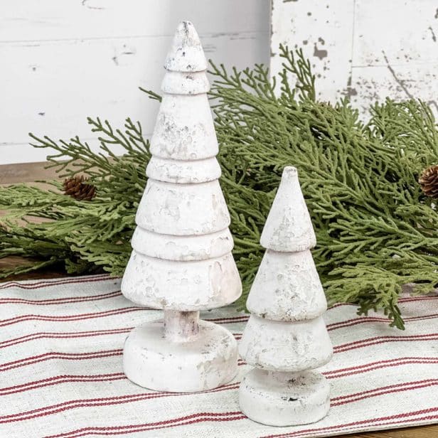 White 3 Layer Tree - 6" - Piper Classics