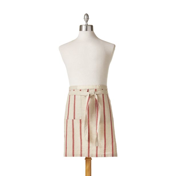 Demi Farmhouse Stripe Half Apron - Piper Classics