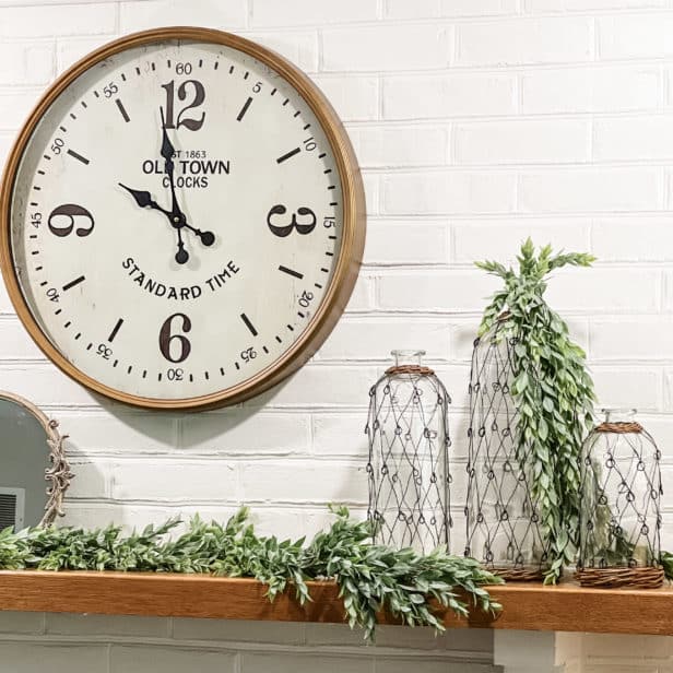 Old World Vintage Station Clock - Piper Classics