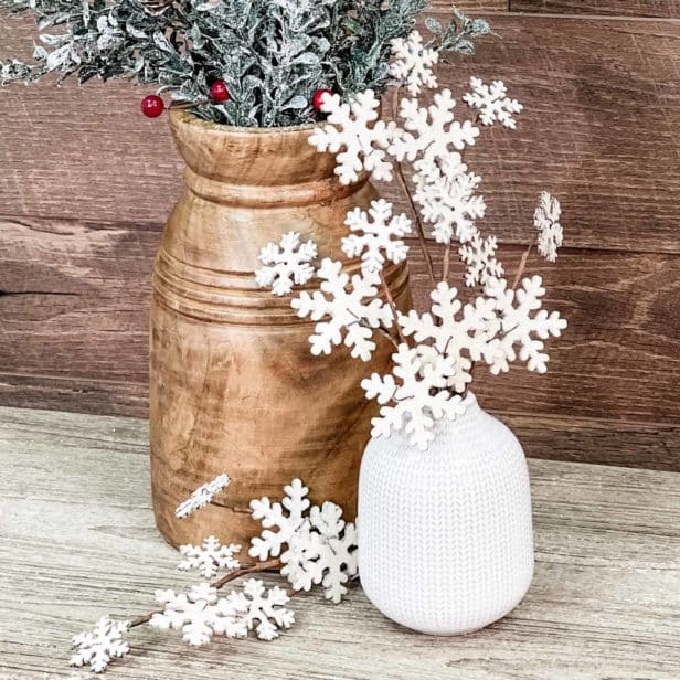 Wooden Snowflake Pick - Piper Classics