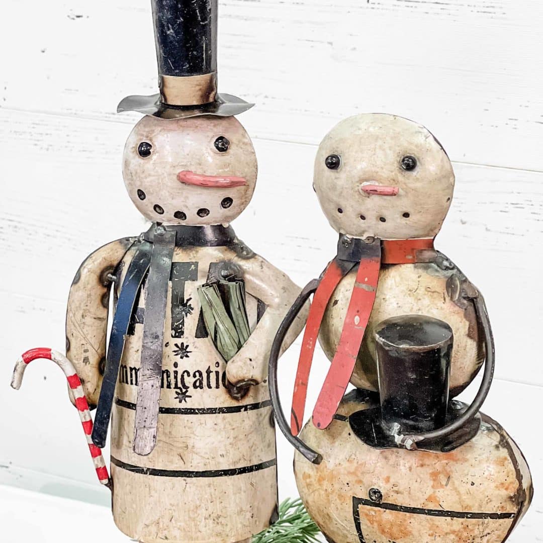 Homer Metal Snowman - Piper Classics