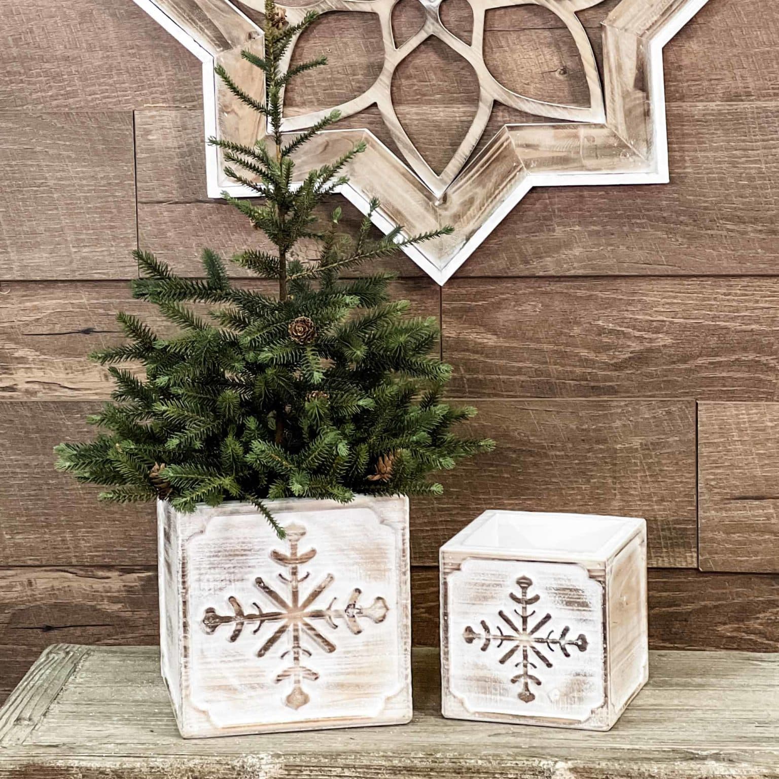Snowflake Boxes - Set/2 - Piper Classics