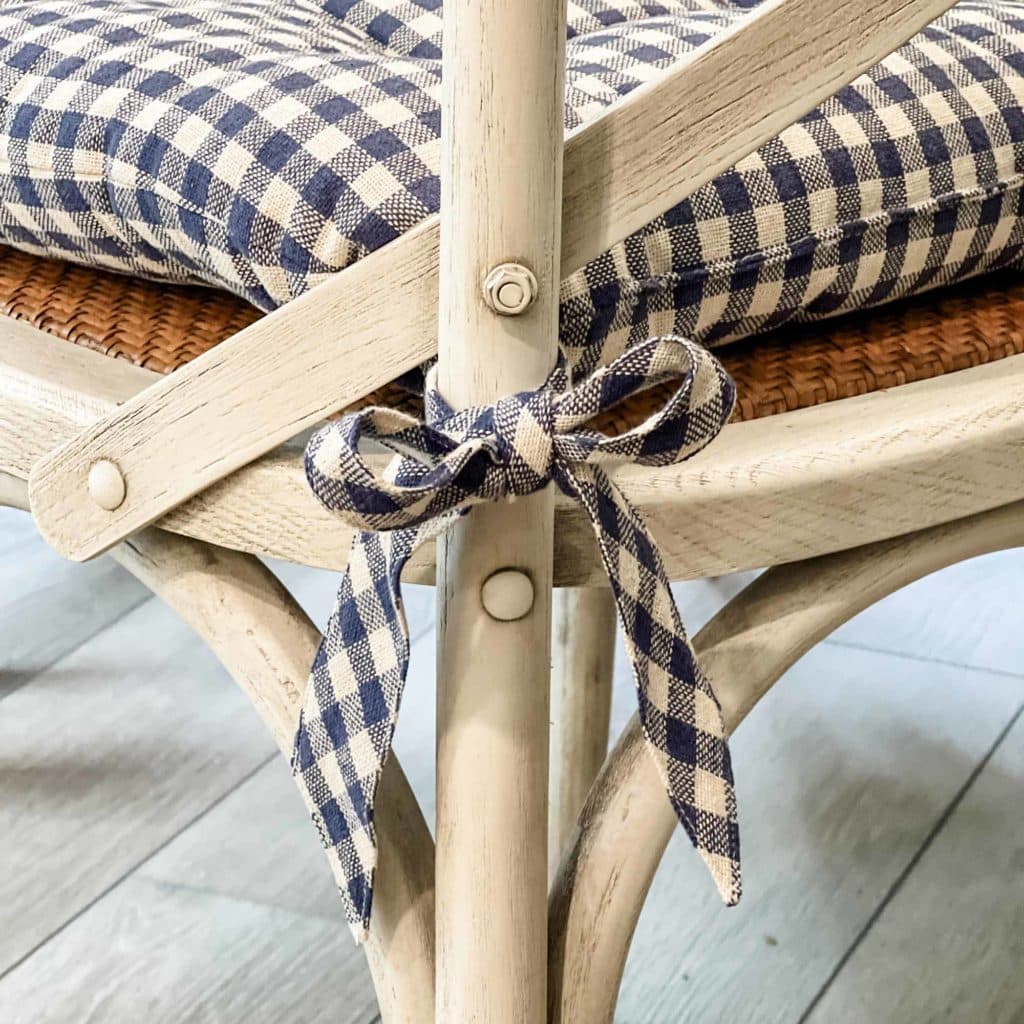 Doylestown Check Chair Pad - Piper Classics