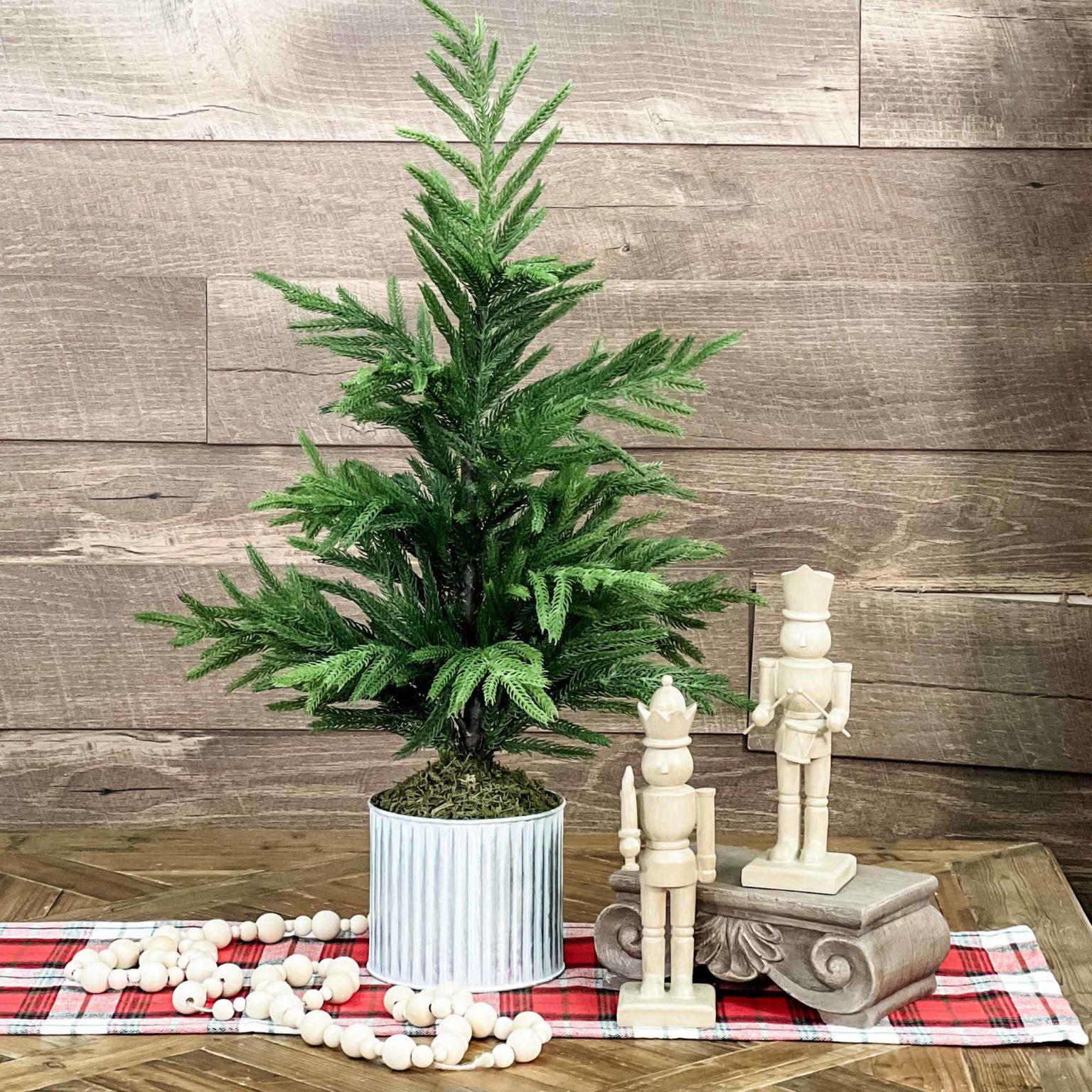 Potted Norfolk Pine Tree Natural Green - Piper Classics