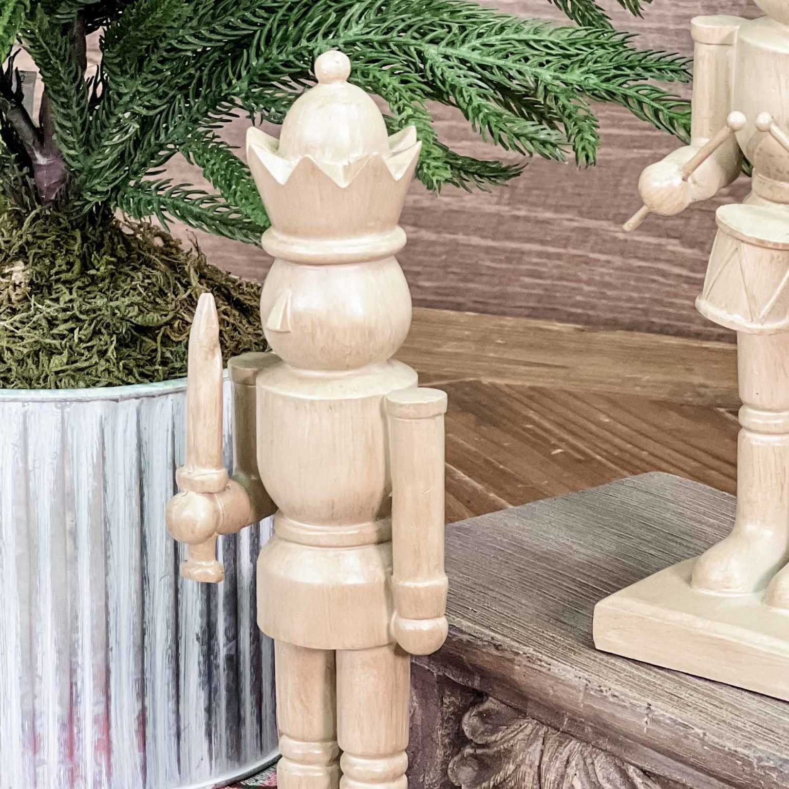 Natural Nutcrackers - Set/2 Assorted - Piper Classics