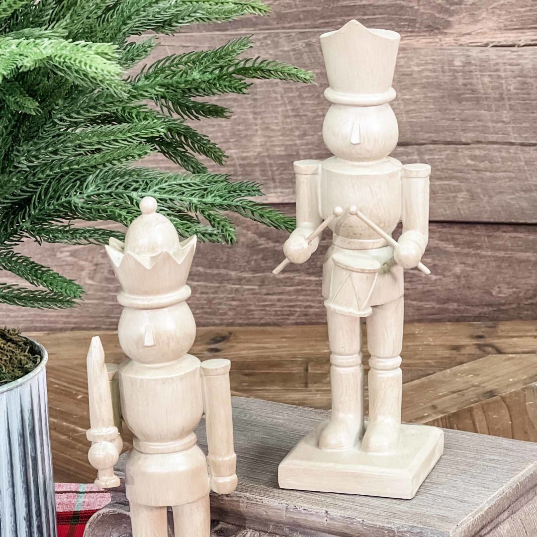 Natural Nutcrackers - Set/2 Assorted - Piper Classics