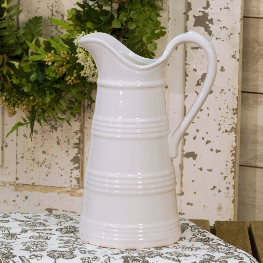 12" Tall French Pitcher - Piper Classics