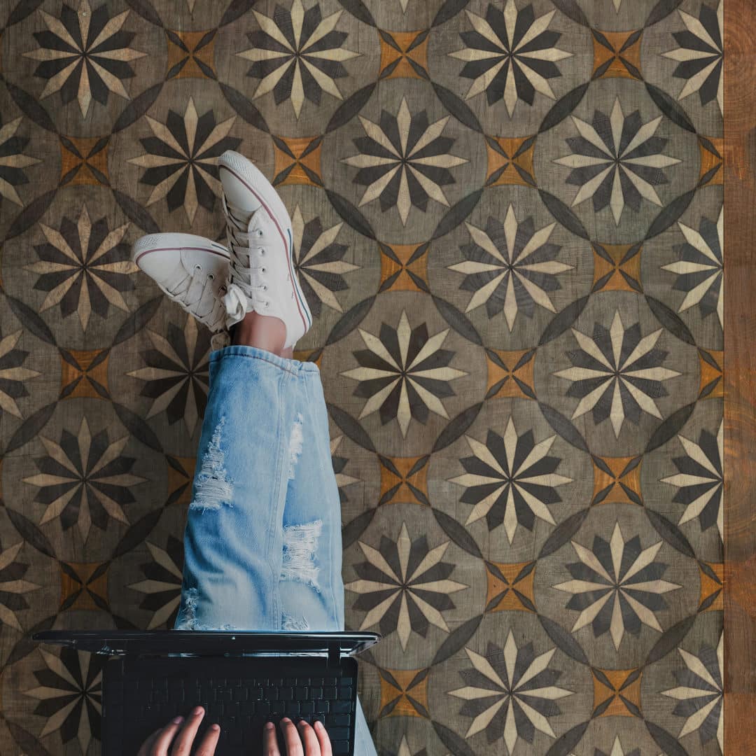 Roycrofter - The Intellectual Life Vinyl Floor Cloths - Piper Classics