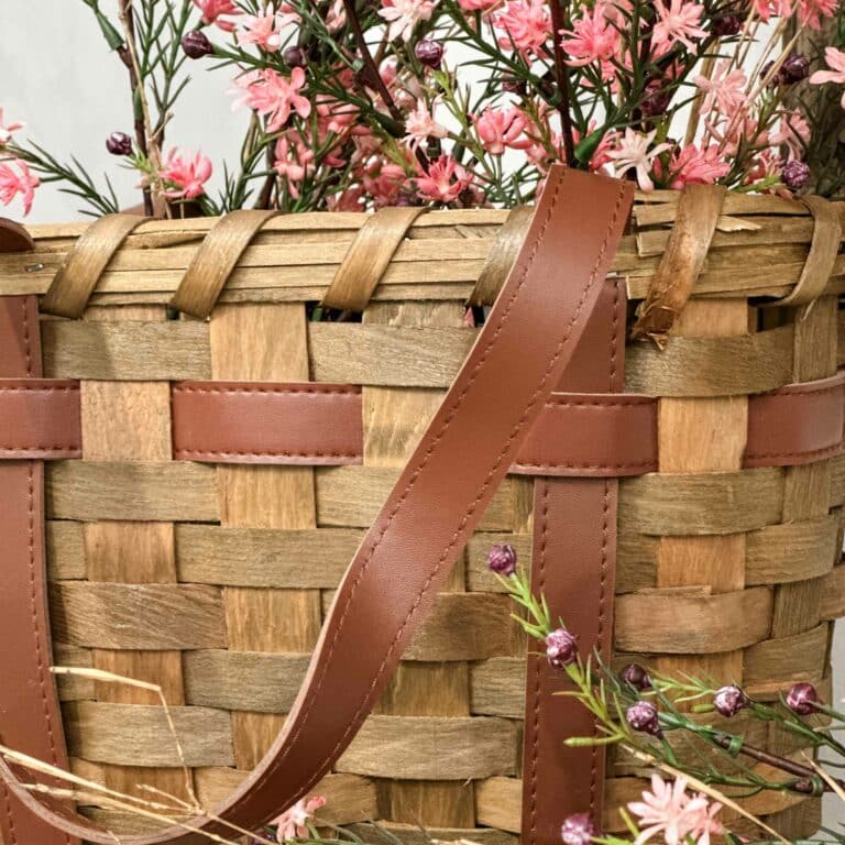 Chipwood Basket Bag w/ Handles - Piper Classics