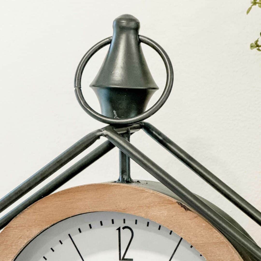 Metal Pentagon Desk Clock - Piper Classics