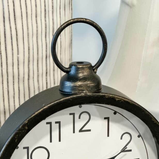 Vintage Metal Desk Clock - Piper Classics