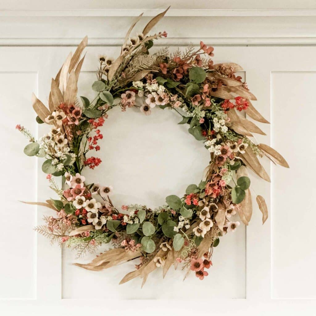 Rust Flower Eucalyptus Wreath - Piper Classics