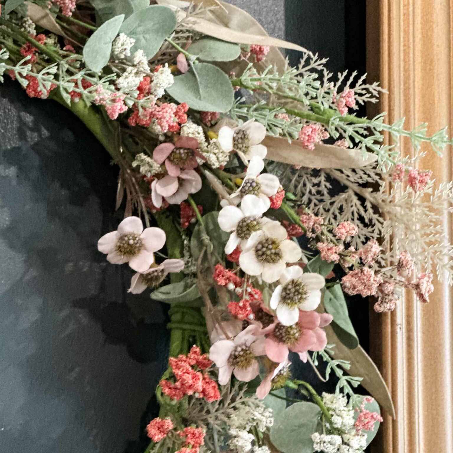 Rust Flower Eucalyptus Wreath - Piper Classics