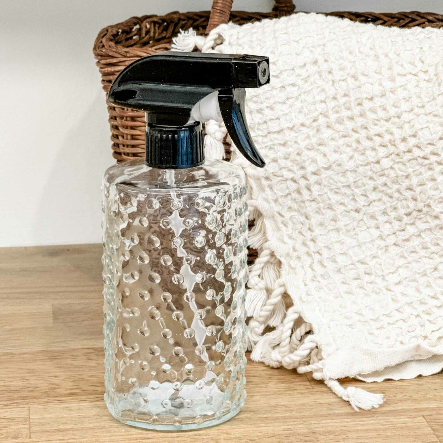 Embossed Glass Spray Bottle- Circles - Piper Classics