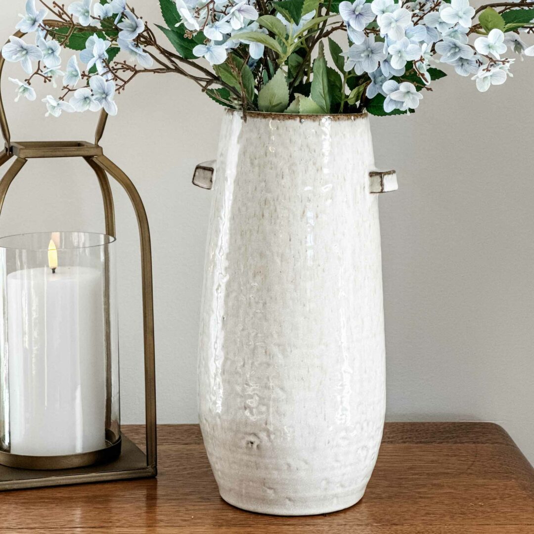 Ceramic Handle Vase - Piper Classics