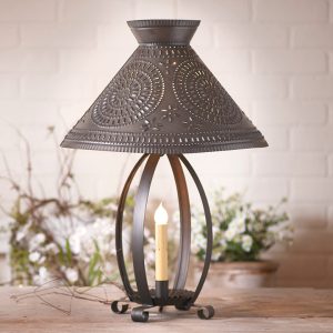 Betsy Ross Lamp w/ Chisel Shade - Piper Classics