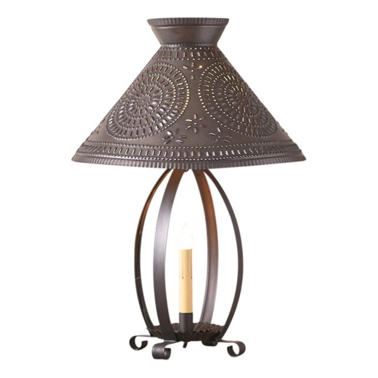 Betsy Ross Lamp w/ Chisel Shade - Piper Classics