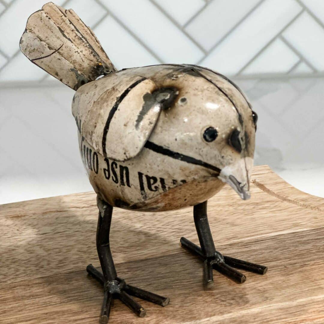 Metal White Baby Chick - Piper Classics