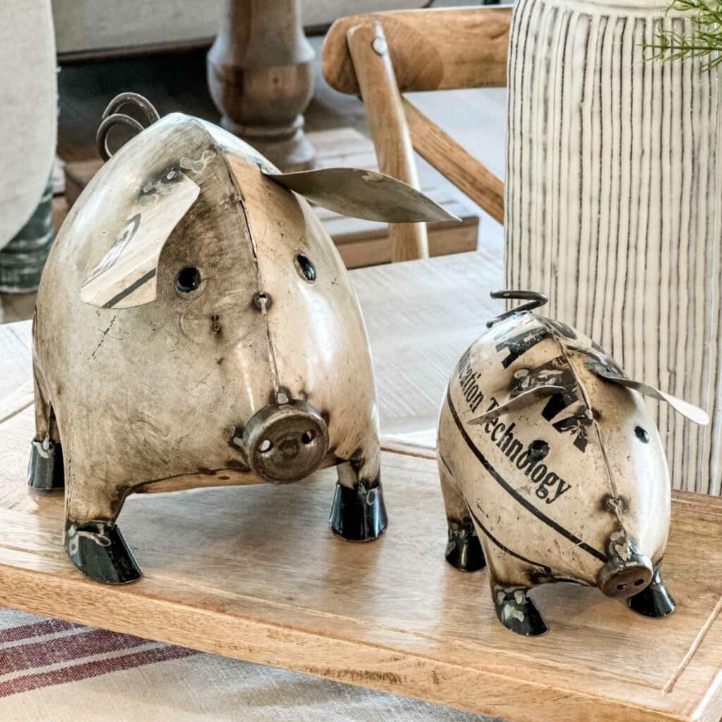 Metal Small Pig - Piper Classics